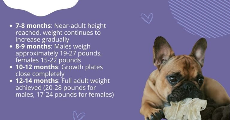 Frenchie #1 Size Guide: Growth Timeline & Weight Charts